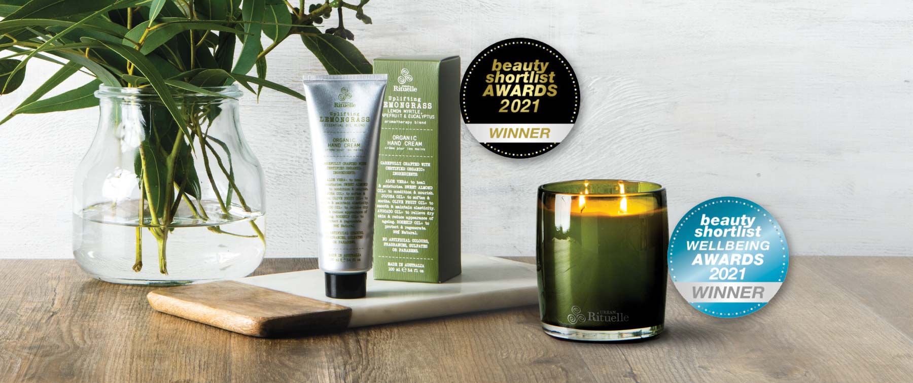 INTERNATIONAL AWARD WINNERS! URBAN RITUELLE WINS BIG AT THE 2021 BEAUT