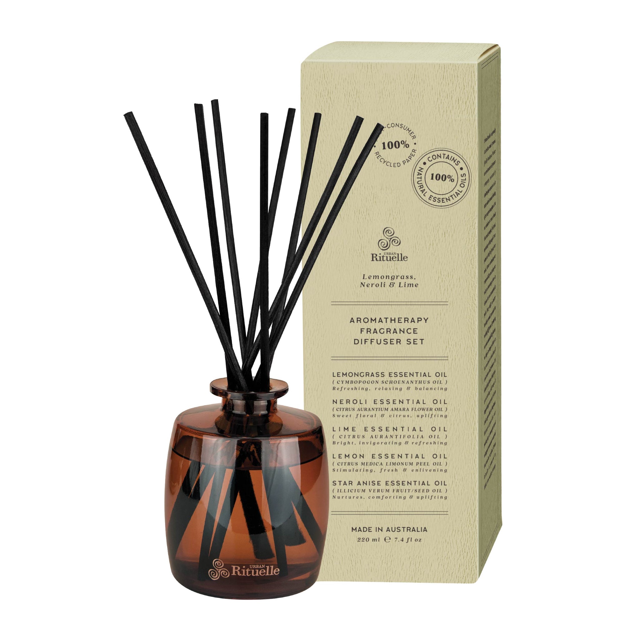 Natural Remedy Aromatherapy Fragrance Diffuser Set